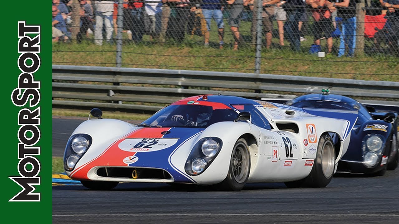 Le Mans Classic: Lola T70 pole lap - YouTube