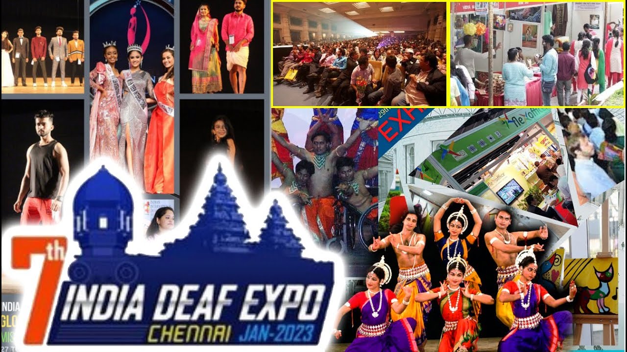 7th India Deaf Expo 2023 - 27th to 29th January 2023 - Chennai - YouTube