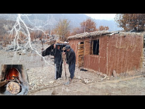 🌩️🌧️ Dağlarda güclü yağış və fırtına | Köçəri həyatın dəhşətli kabusu