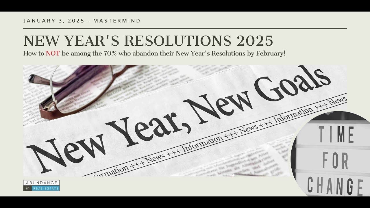 New Year's Resolutions 2025 - Mastermind Episode - January 03, 2025 ...