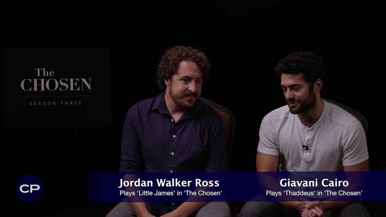 'The Chosen' actors Jordan Ross and Giovani Cairo share what its like ...