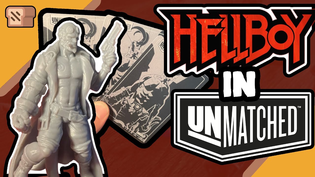 Hellboy's Right Fist Of Doom Is Unmatched! (Unmatched Custom Fighter ...