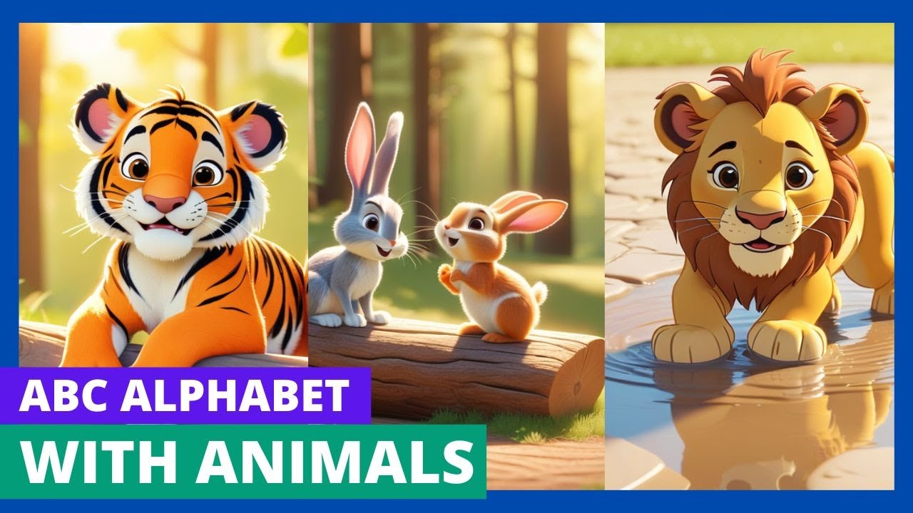 ABC Alphabet With Animals | Animal Alphabet | ABC Animals | Animal ...