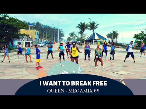 I Want to Break Free - QUEEN (Megamix 68) | ZUMBA® | Choreography ...