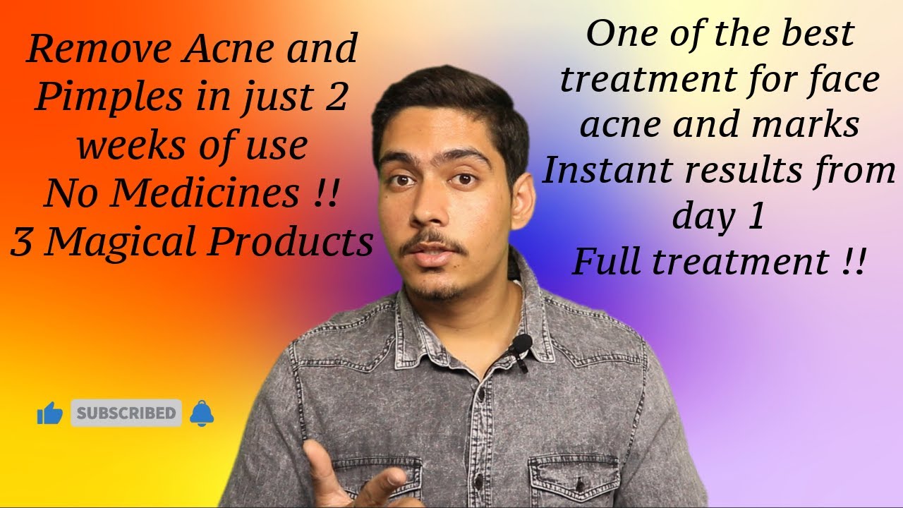 Remove Acne and Pimples without Medicines in just 2 weeks | Full ...