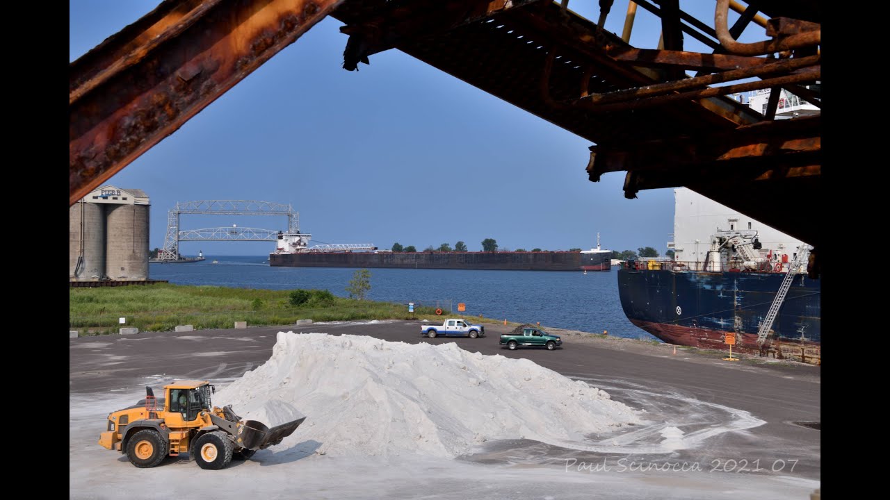 Watch the Surge from the American Century Arrival move the Algoma ...