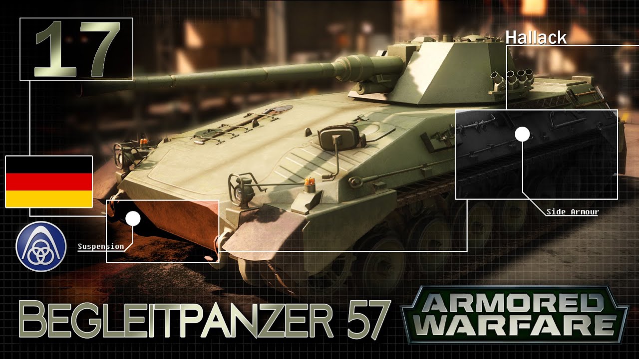 Begleitpanzer 57 i nowości - BITWA - Armored Warfare - YouTube
