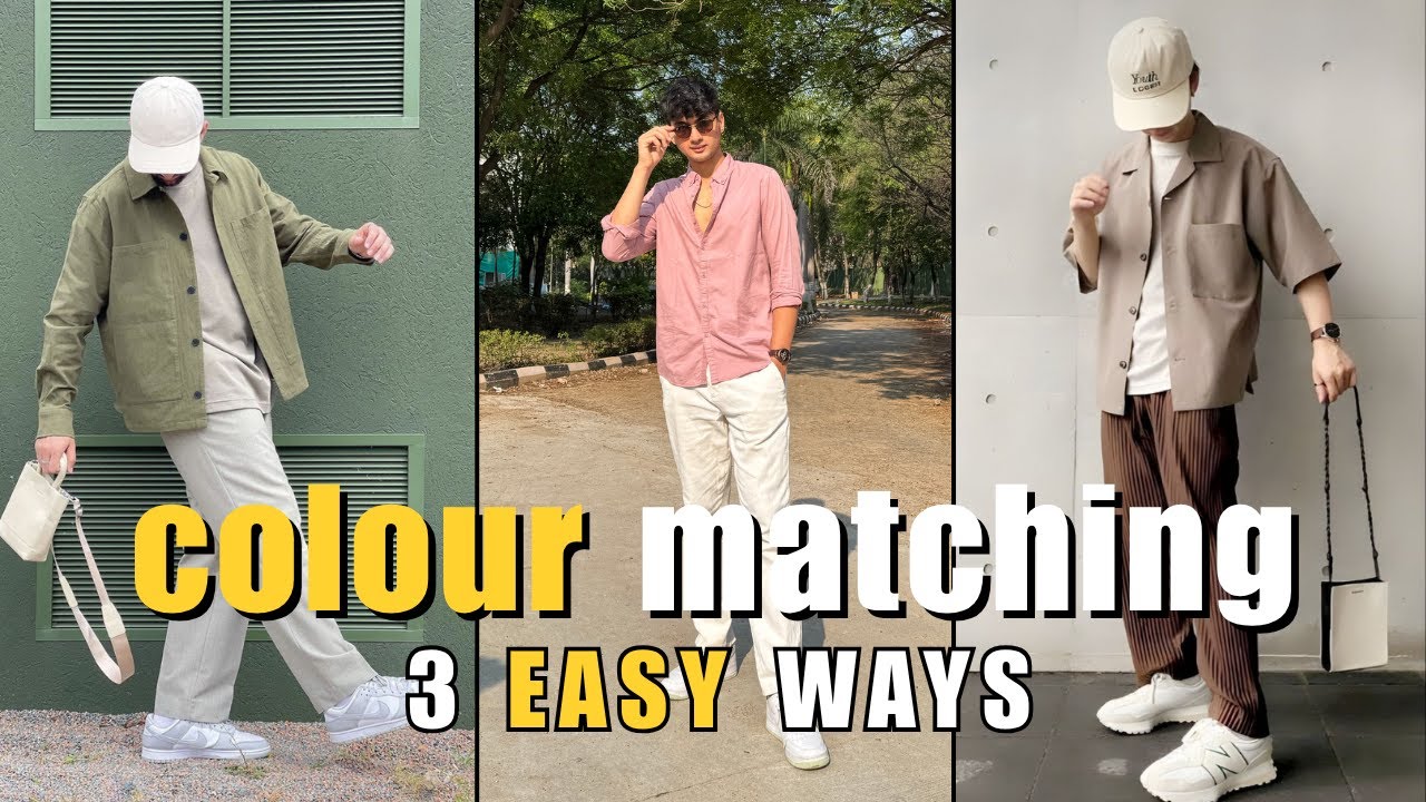 3 Colour Matching Techniques Every Guy Should Know - YouTube