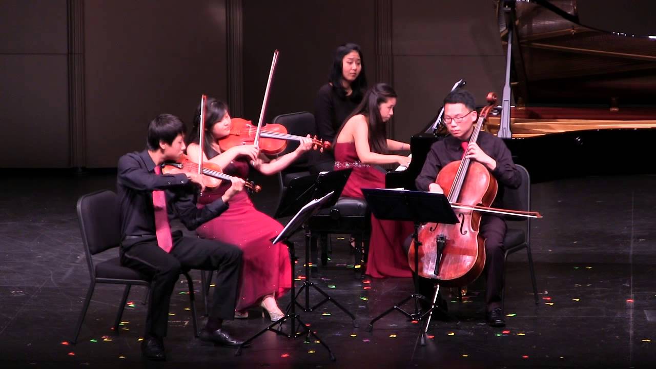 Josef Suk Piano Quartet in a minor, Op. 1, III. Allegro con fuoco ...