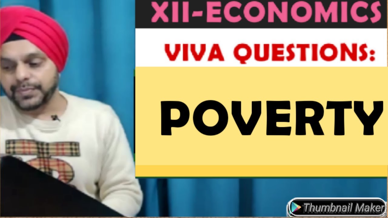 VIVA QUESTIONS ON POVERTY| VIVA BASED QUESTIONS ON POVERTY| IMPORTANT ...