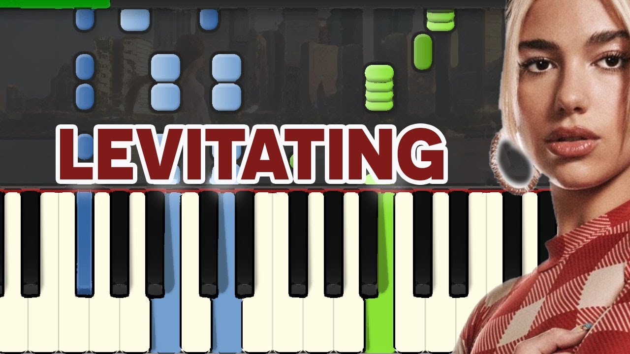 🎹 dua lipa - levitating (Piano Tutorial Synthesia) ️♫ - YouTube