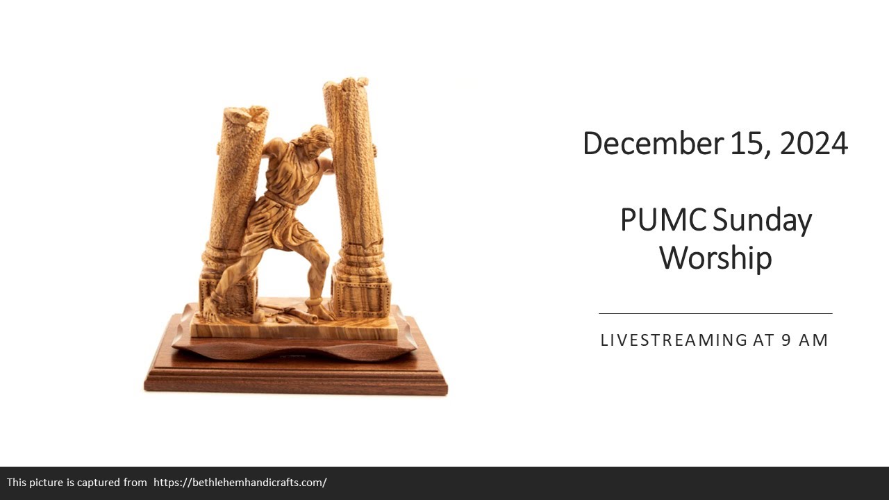 (2024.12.15.) PUMC Sunday Worship Livestreaming at 9:00 AM - YouTube