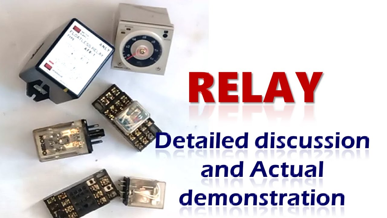 How RELAY works? | Tagalog | Beginner's guide | Industrial Control ...