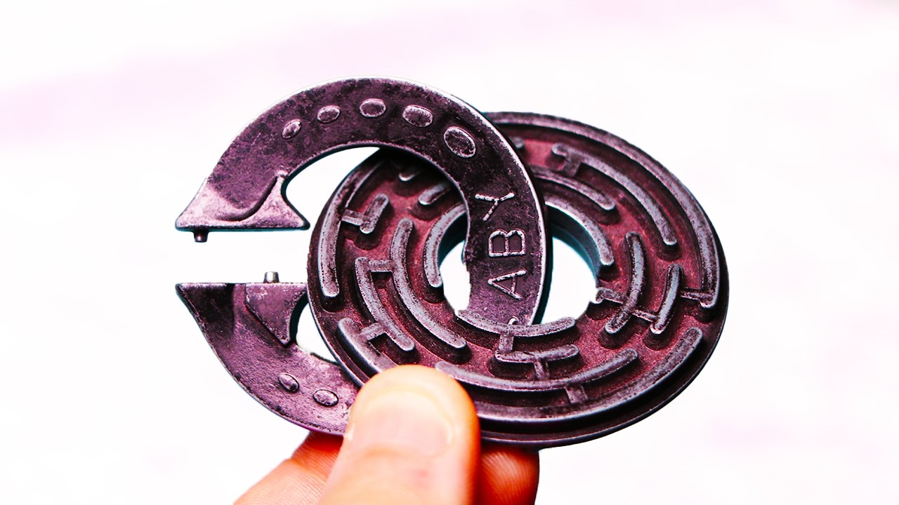 How To Solve Hanayama Cast LABY Puzzle | Full Solution - YouTube