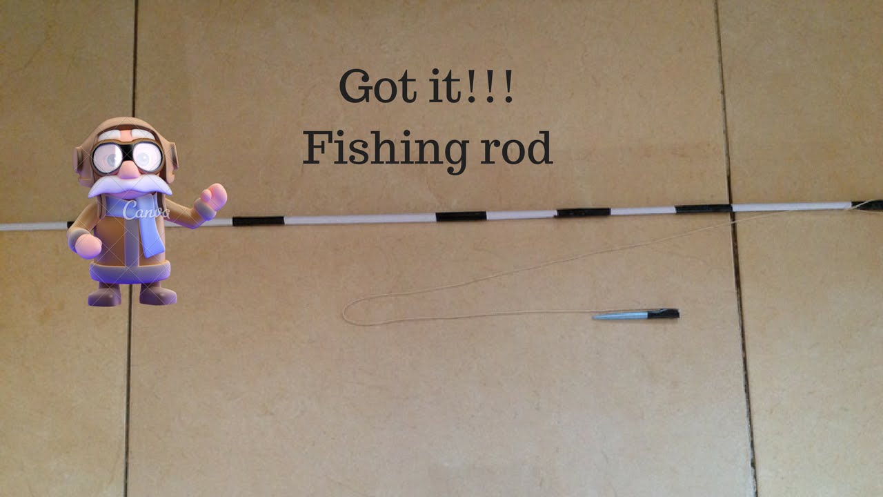 Paper fishing rod !!! - YouTube