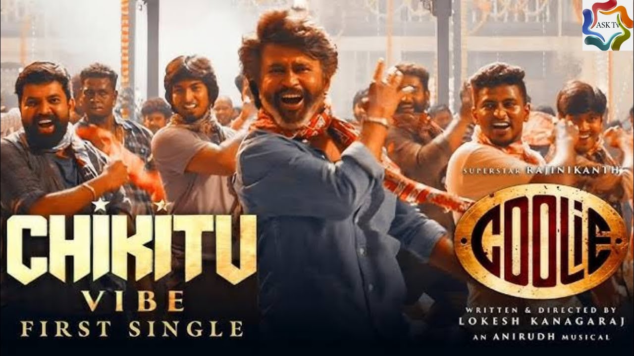 Chikitu Vibe Music Video - Coolie First Single Live | Rajini | Lokesh ...