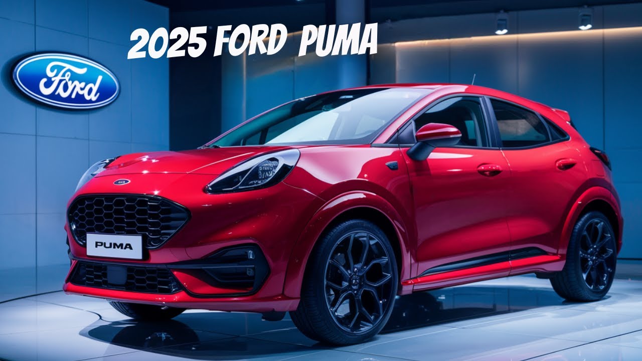 "Fantastic Red 2025 Ford Puma: A Compact SUV Masterpiece" - YouTube