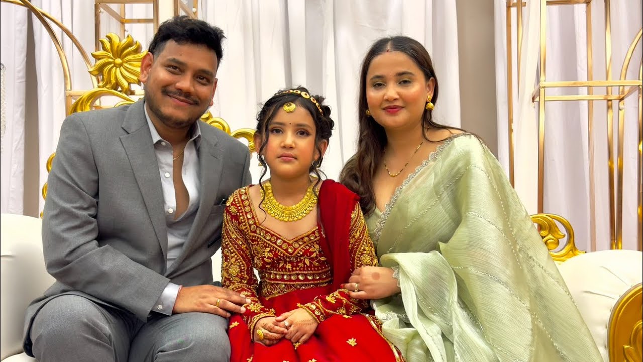 Ashikas Gunyu Choli Ceremony | vlog | - YouTube
