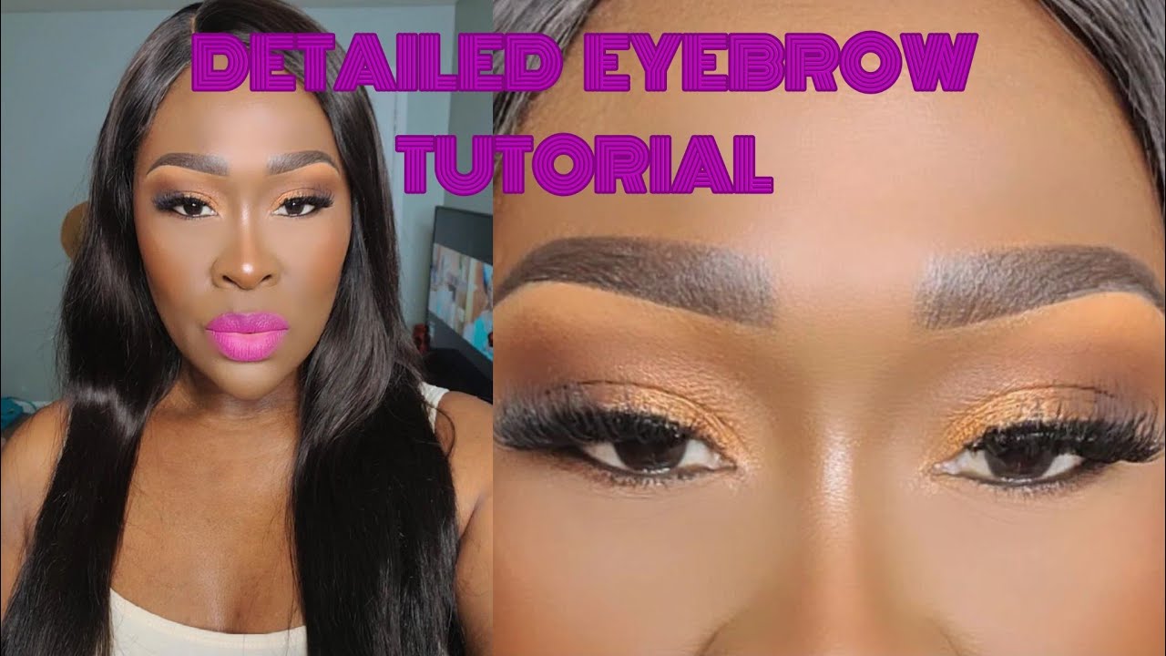 MY VERY DETAILED STEP BY STEP BEGINNER FRIENDLY EYEBROW TUTORIAL | AFFORDABLE - YouTube