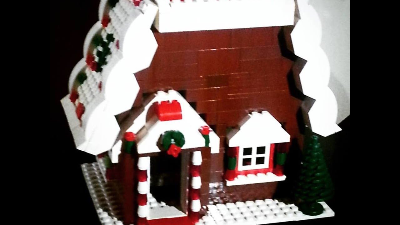 LEGO GINGERBREAD HOUSE - YouTube