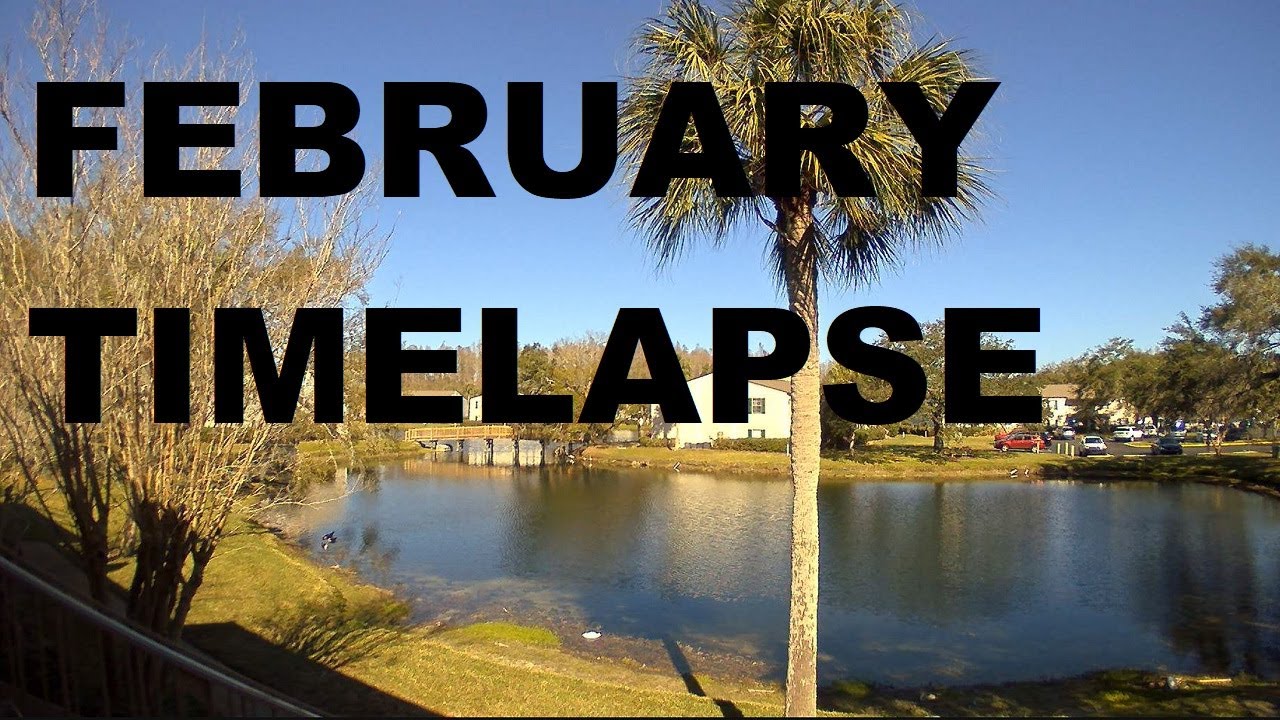 Timelapse - February 4th 2023 - Beautiful day - YouTube