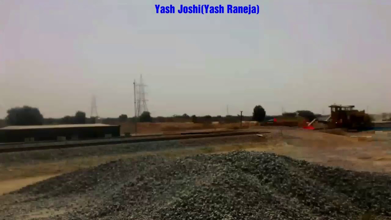 Electrification and Doubling DFC of Marwar Junction and arrival onboard ...