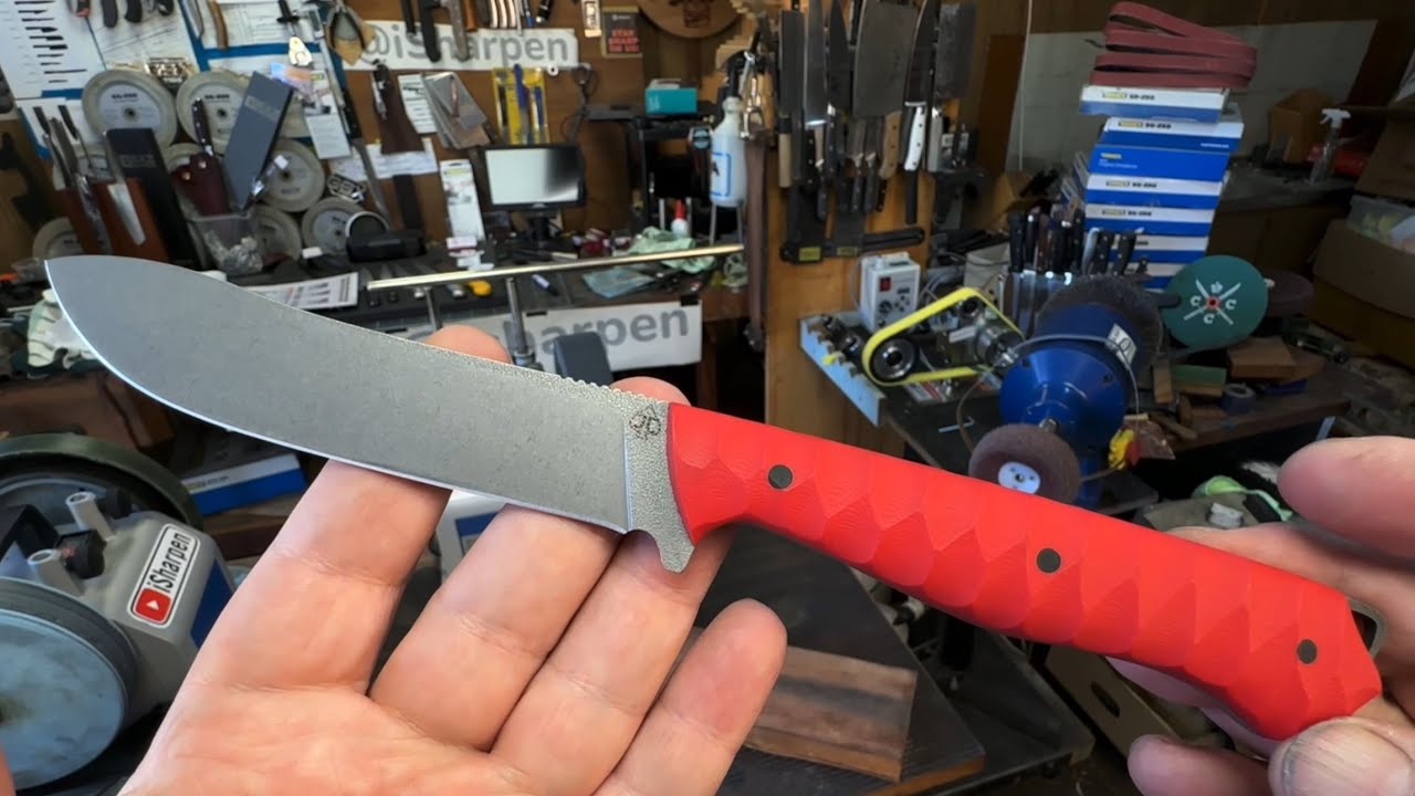 Knife Sharpening: JC Knives 80CrV2 vs Tormek T8 - YouTube