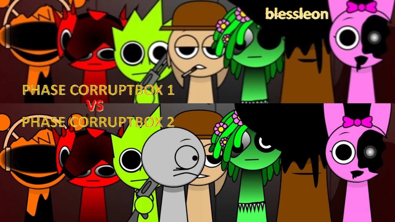 BERANI LIHAT INI, SPRUNKI CORRUPTBOX 1 VS SPRUNKI CORRUPTBOX 2 # ...