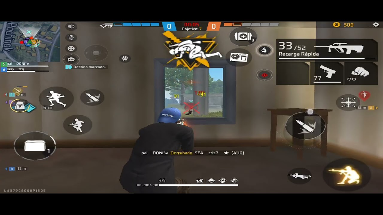 HIGHLIGHTS do contra ROY ff - YouTube