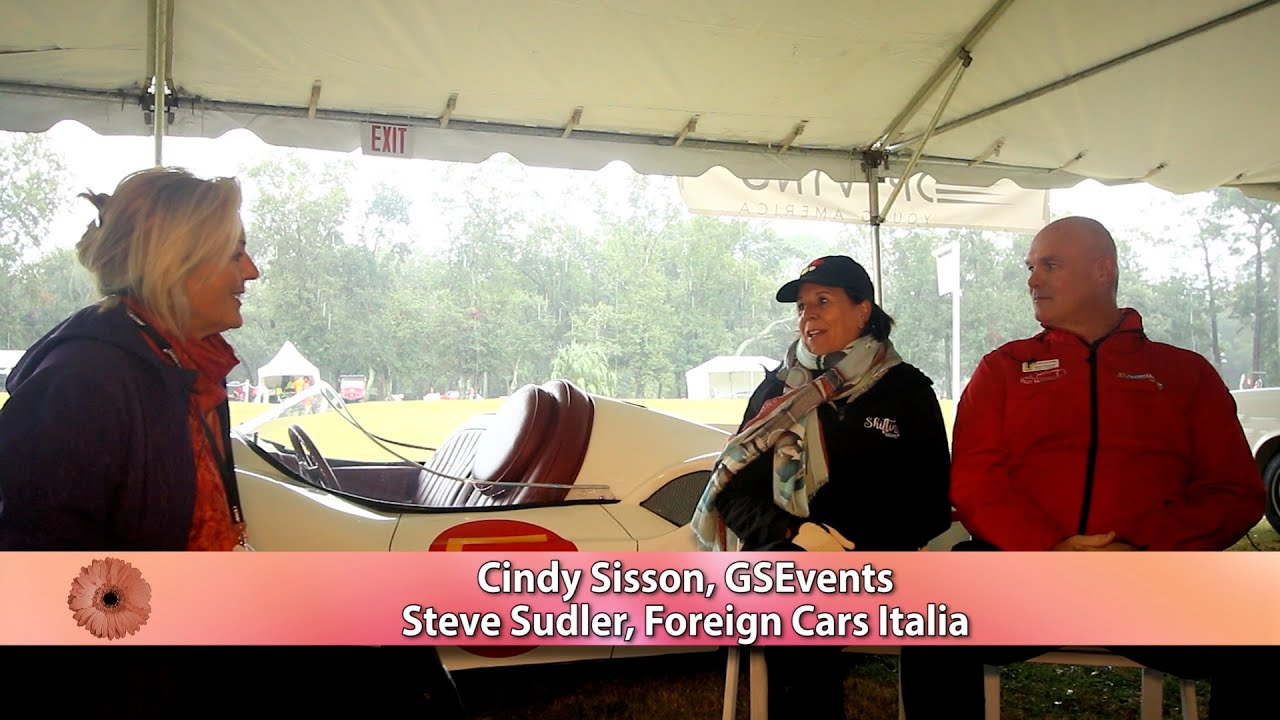 GIRL TALK | Cindy Sisson, GSEvents / Steve Sudler, Foreign Cars Italia | Concours d'Elegance ...