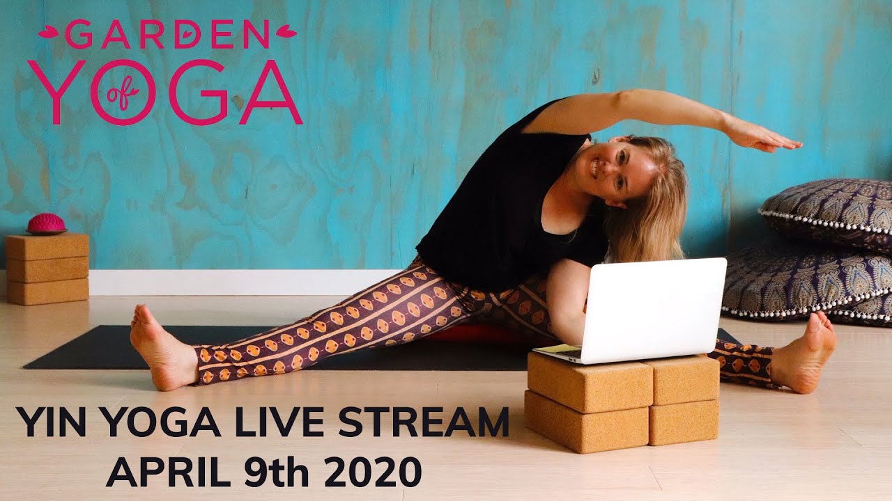 Yin Yoga Live Stream April 9th - YouTube