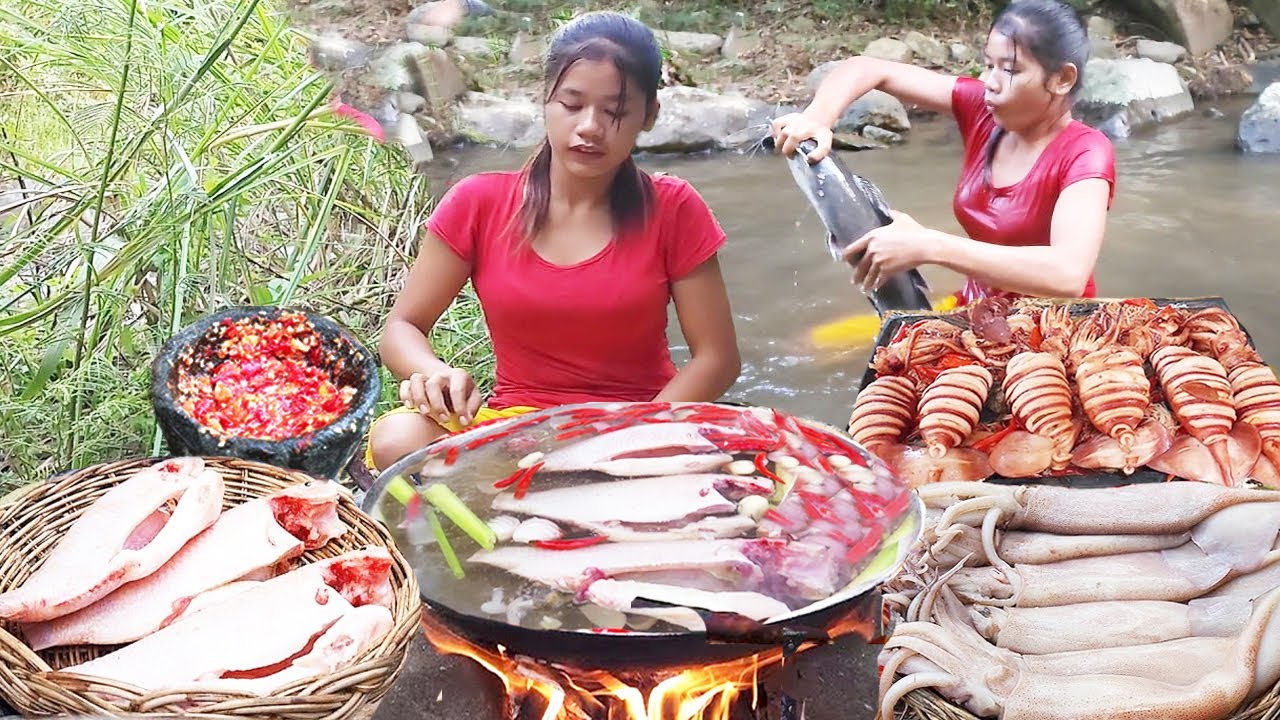 Yummy Yummy Spicy Fish with wild recipe that we can eat for our ...