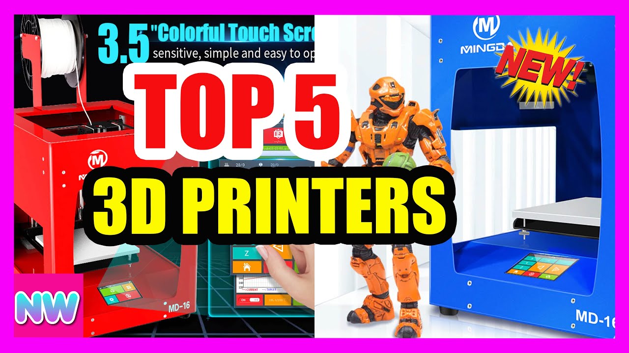 TOP 5 3D PRINTERS BEST ALIEXPRESS 3D PRINTERS - YouTube