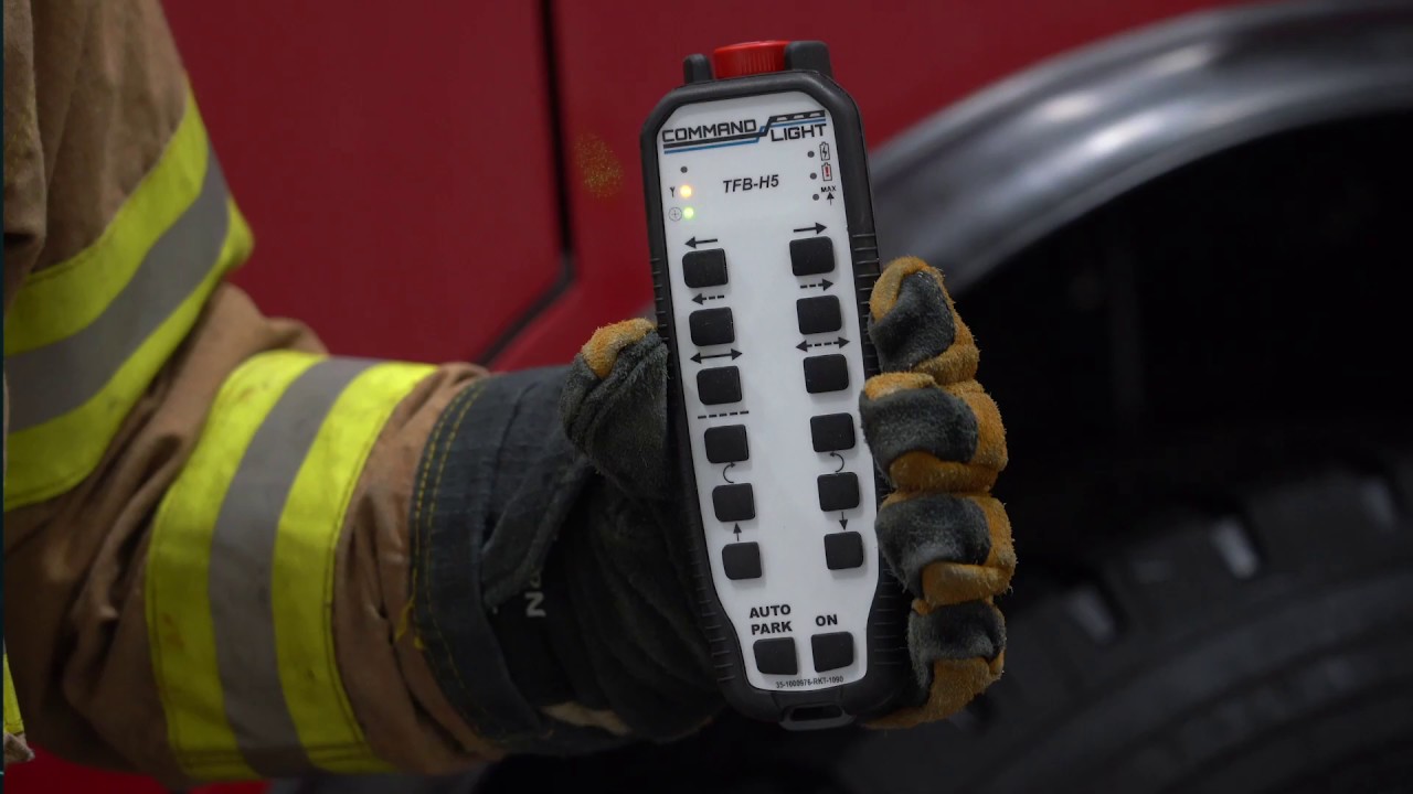 Command Light TFB-H5 with Wireless Controller - YouTube