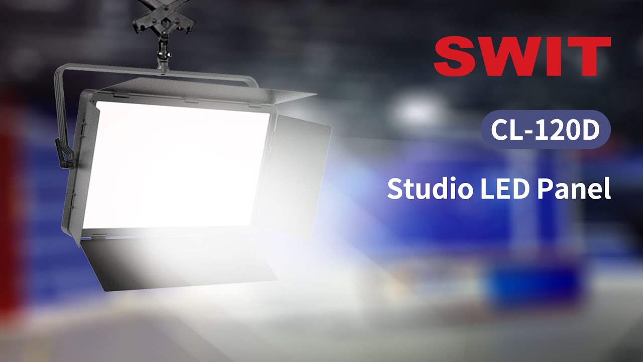 SWIT Studio LED Panel CL-60D / CL-120D - YouTube