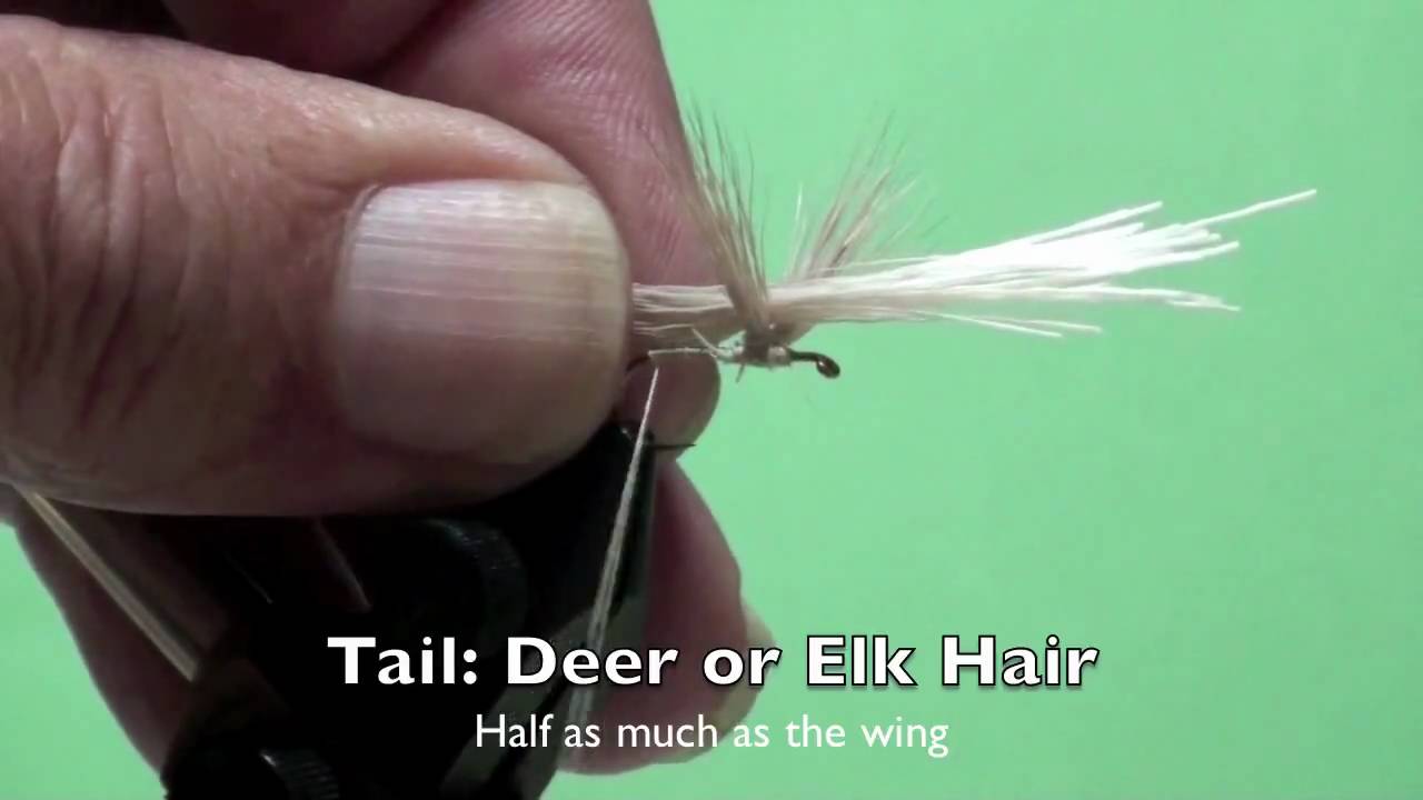 Fly Tying The Goofus Bug or Humpy - YouTube