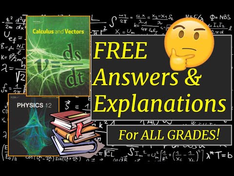 FREE Textbook Answers & Explanations! - YouTube