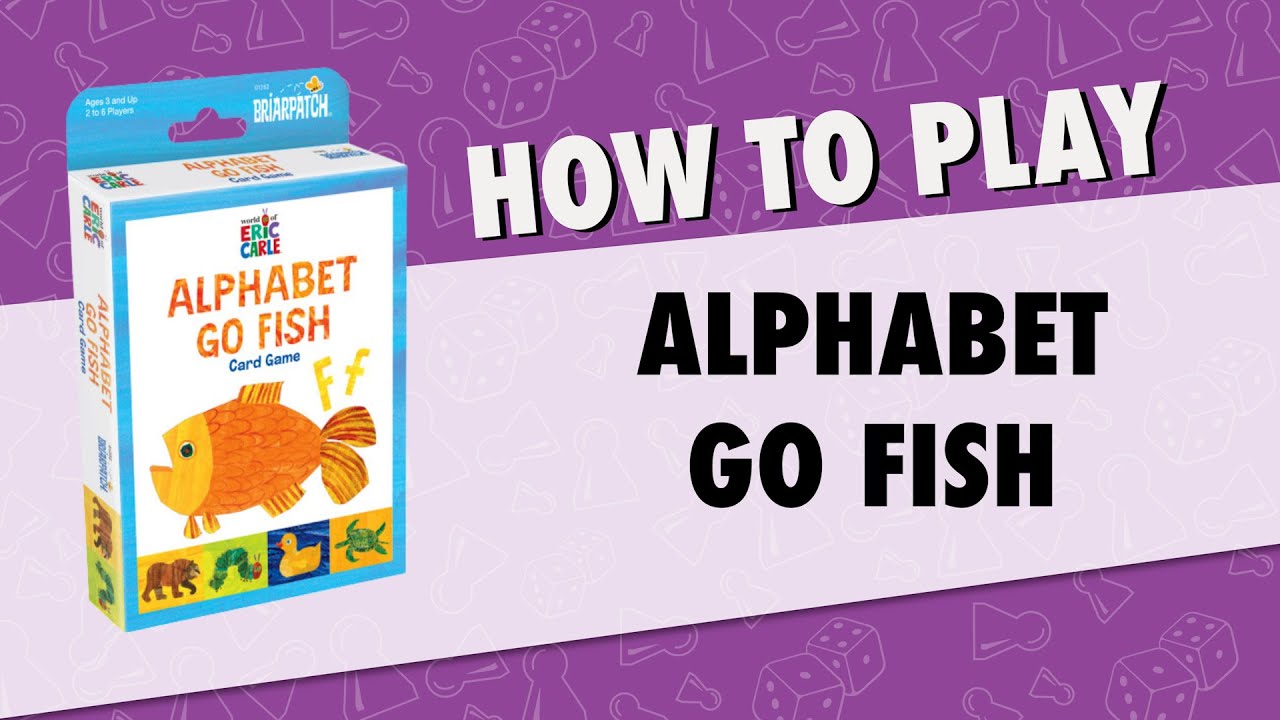 How to Play Alphabet Go Fish from Briarpatch - YouTube