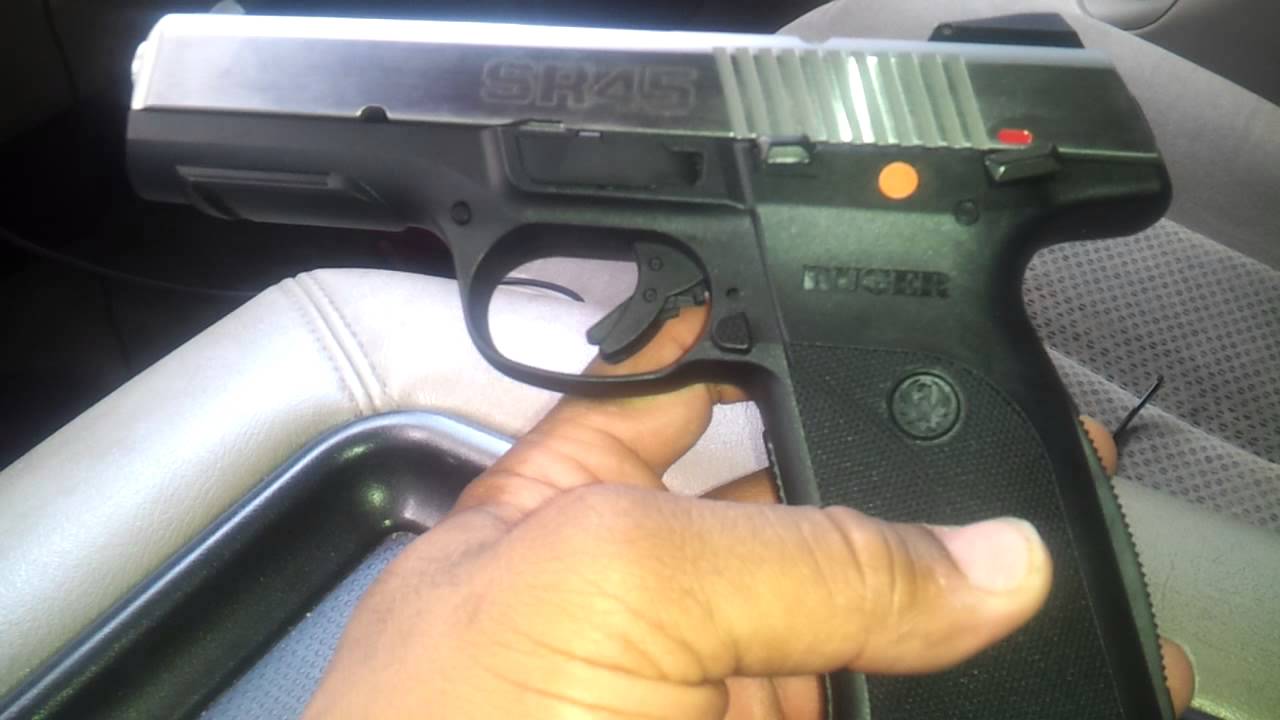 Ruger sr45 - YouTube