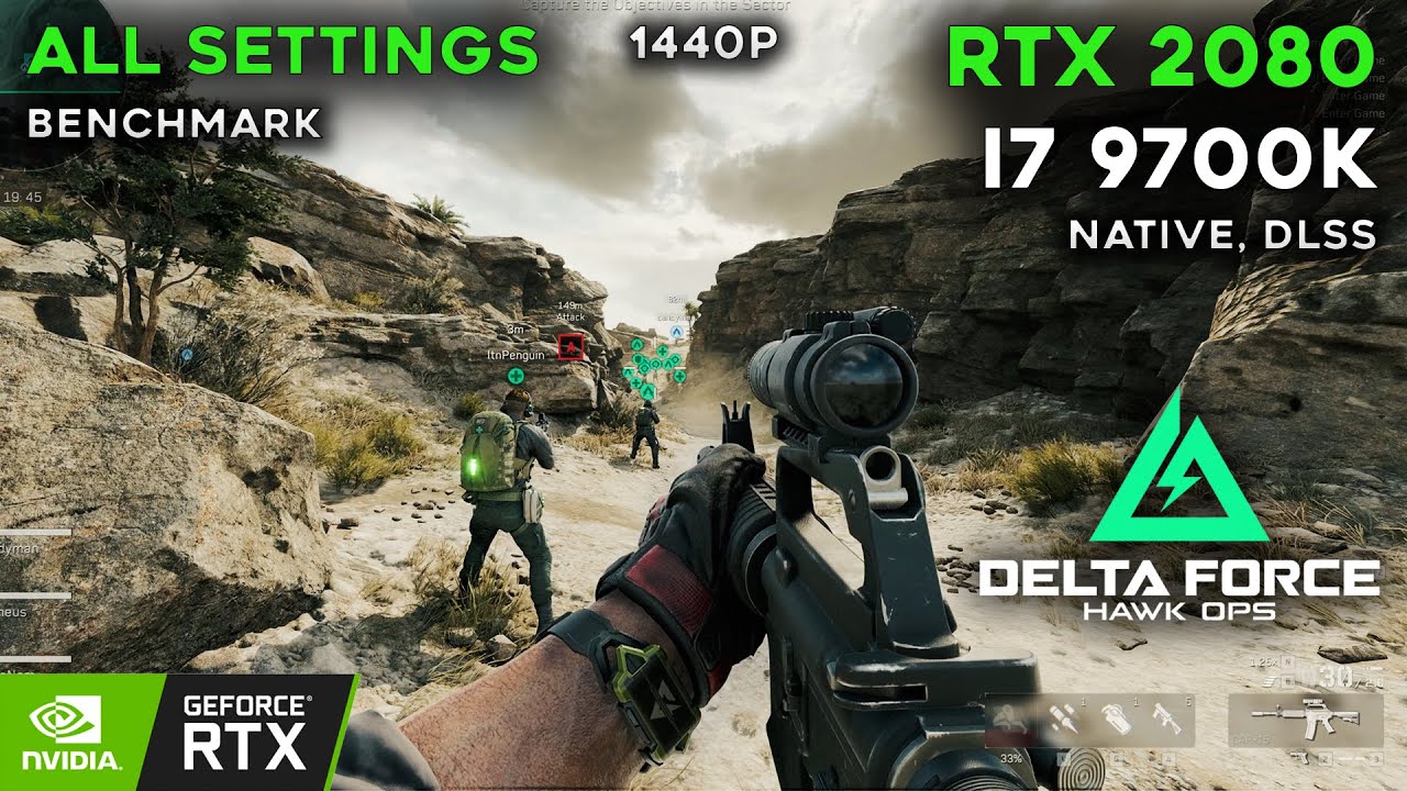 Delta Force on RTX 2080 | All Settings | DLSS, Native | Benchmark ...