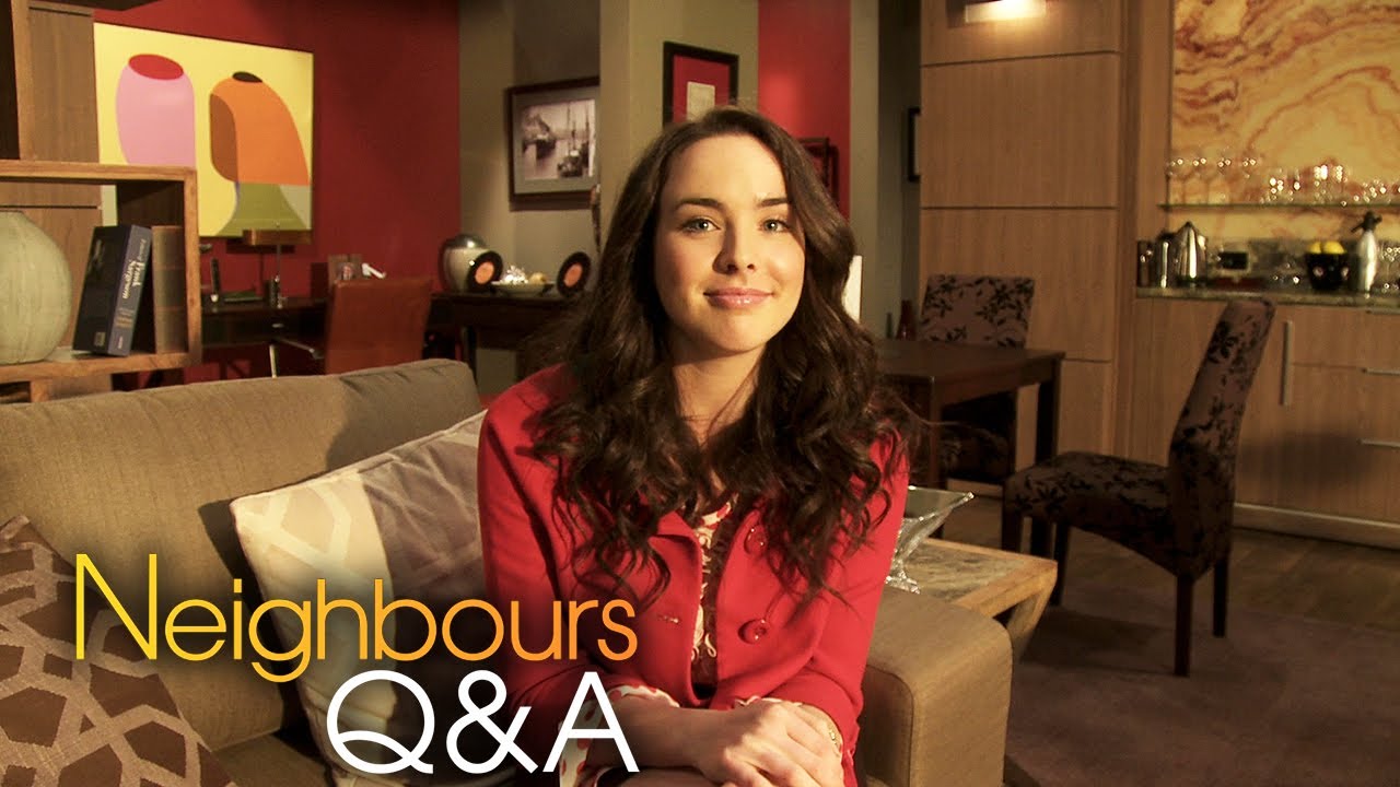 Neighbours Q&A - Ashleigh Brewer (Kate Ramsay) - Part 2 - YouTube