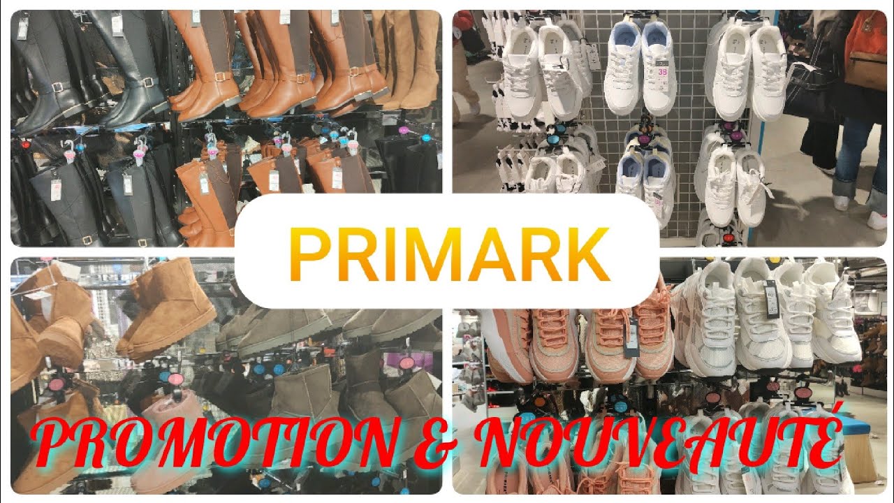 PROMOTION PRIMARK - Nouvelle collection CHAUSSURES - 2022 - YouTube