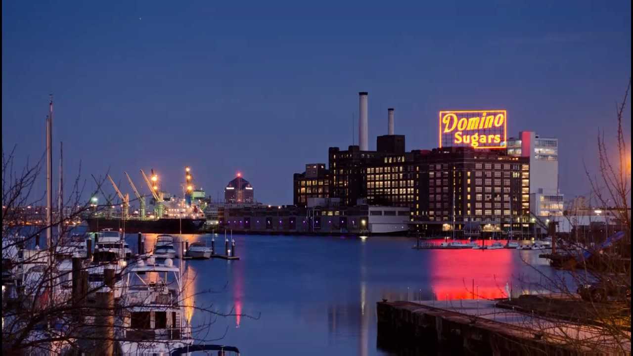 Baltimore Domino Sugar Time Lapse. - YouTube