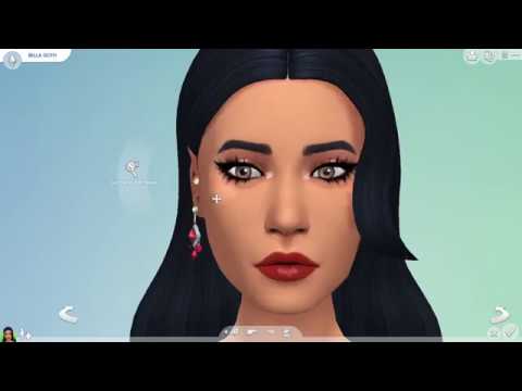 Giving Bella Goth a Makeover in Sims 4 CAS - YouTube