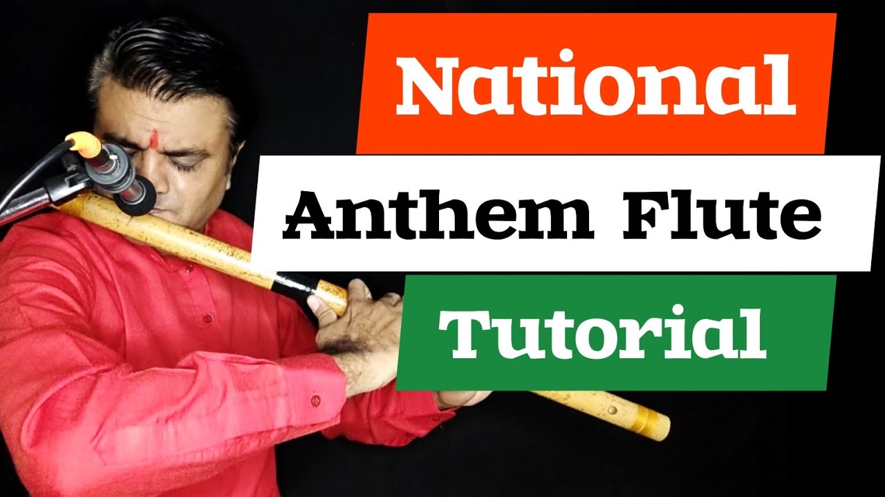 National Anthem Flute Notes | 15 August |Janaganamana Flute tutorial ...