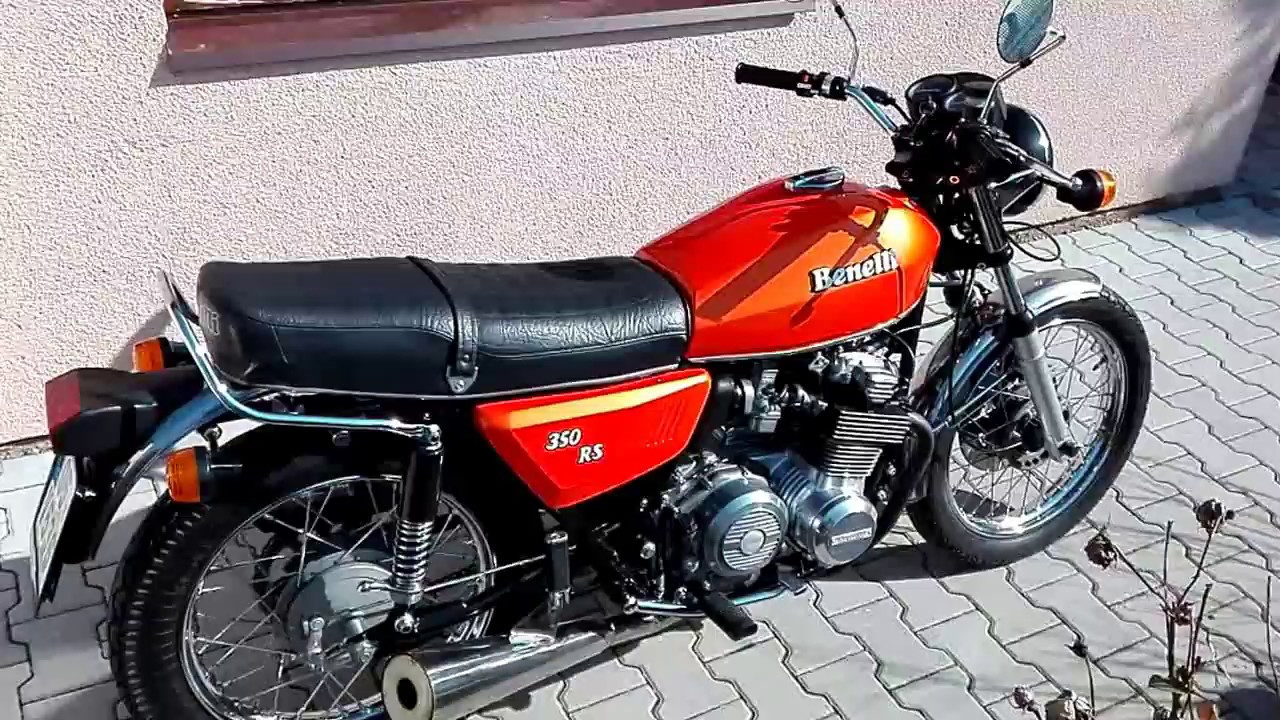 BENELLI QUATTRO 350 RS 1978 - YouTube