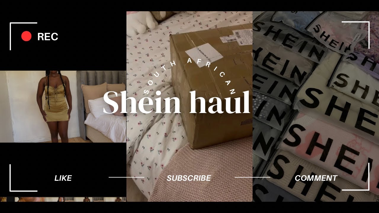 Shein try on haul| south african youtuber| customs| discount code - YouTube