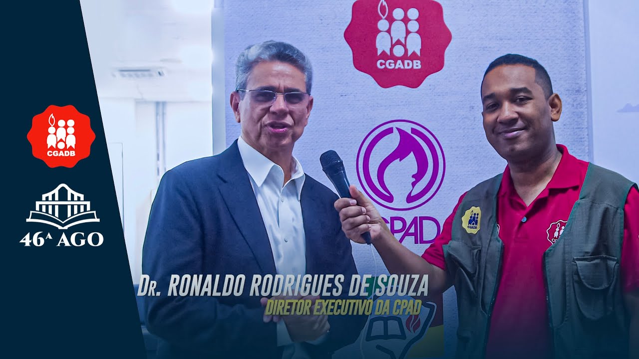 46ª AGO CGADB - Entrevista com Dr. Ronaldo Rodrigues de Souza - Diretor ...