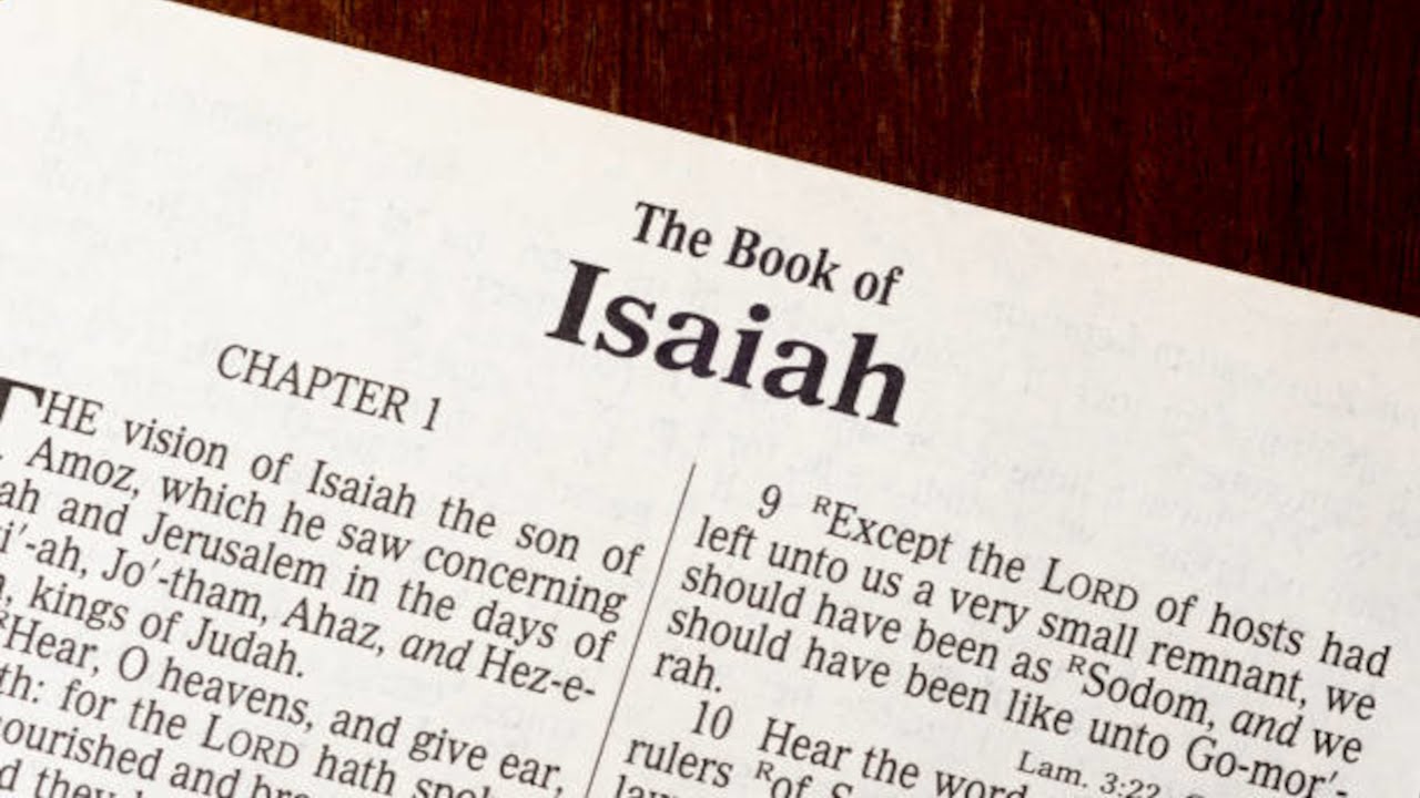 SERMON "Woe unto them that call evil good and good evil" Isaiah 5:20 ...