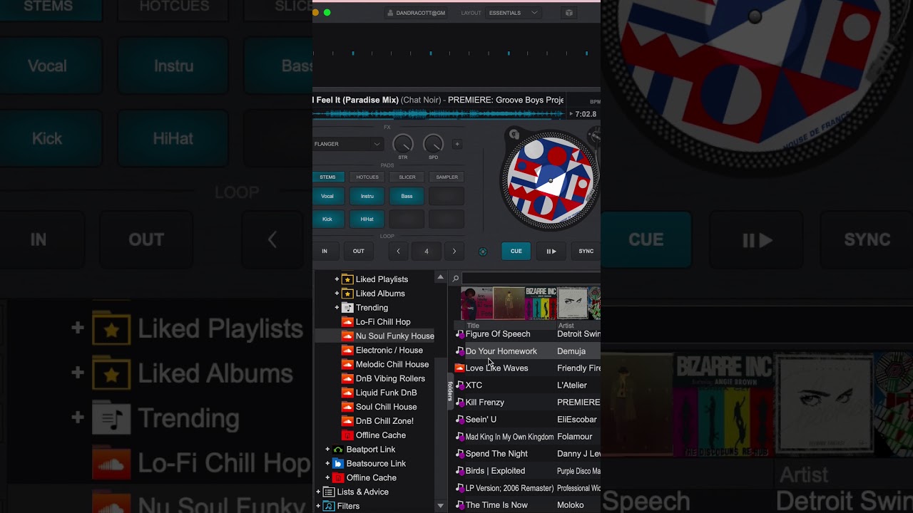 Soundcloud DJ OFFLINE Streaming on Virtual DJ #shorts - YouTube